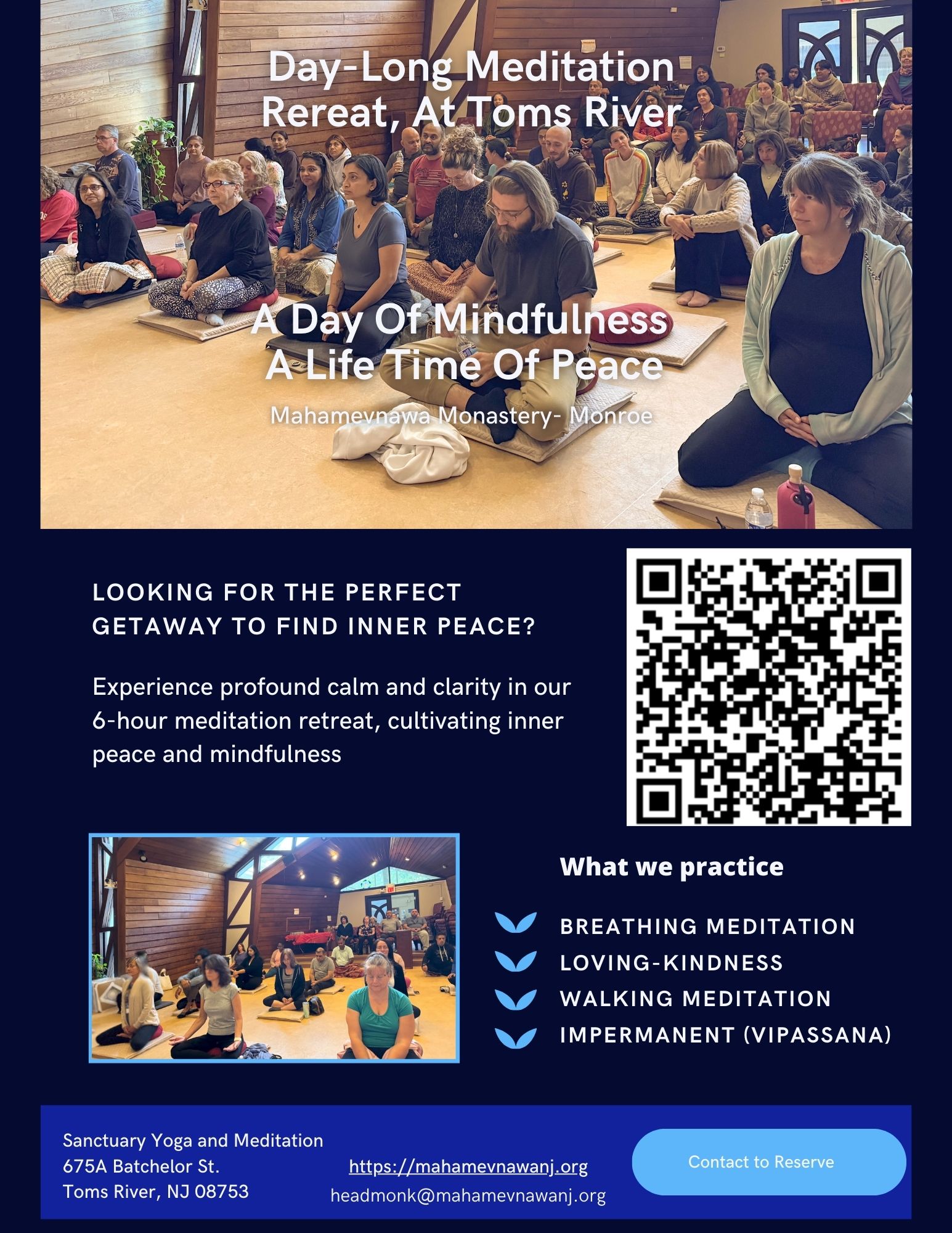 Toms River Program – Mahamevnawa