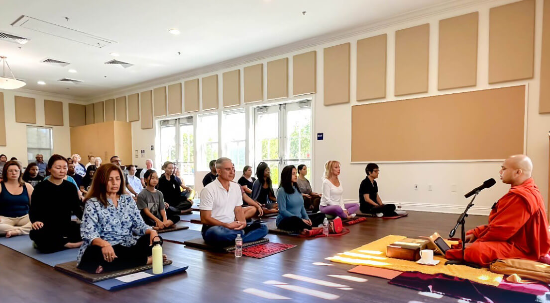 Meditate With A Monk In Manhattan